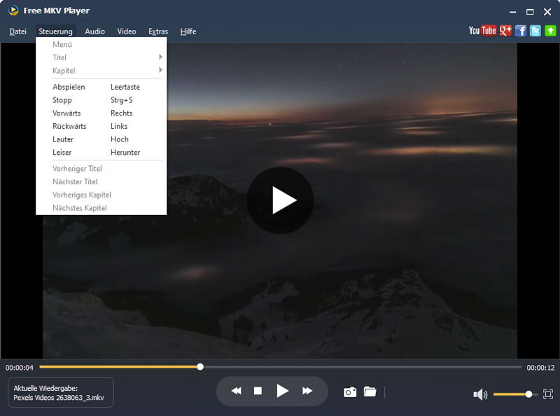 Vielen Dank für die Installation von Aiseesoft Free MKV Player